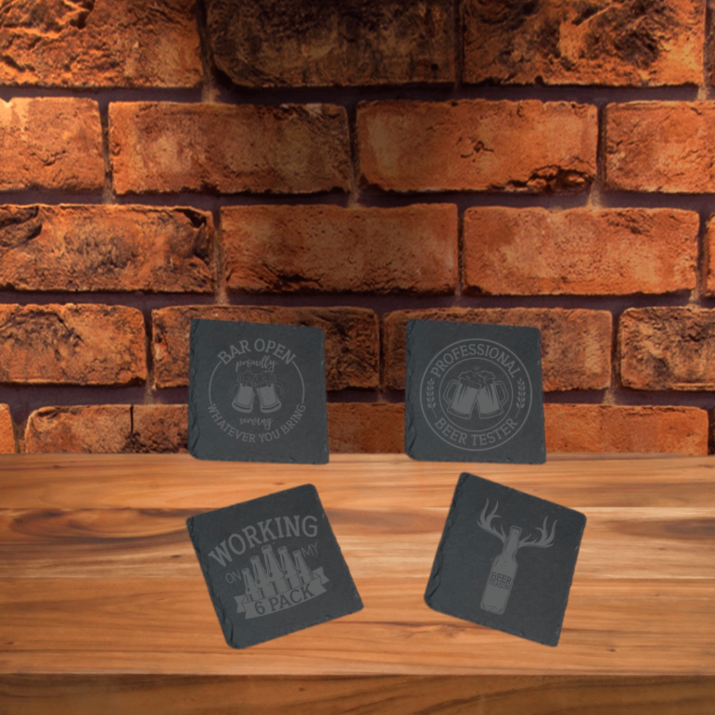 Standard Slate Coaster – GARVEY INNOVATIONS LLC